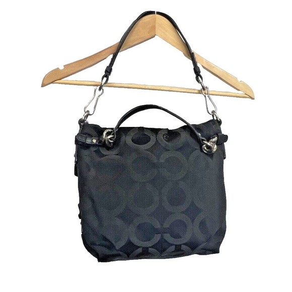 Coach | Bags | Coach Brooke Signature Canvas Leather Handbag Purse ...